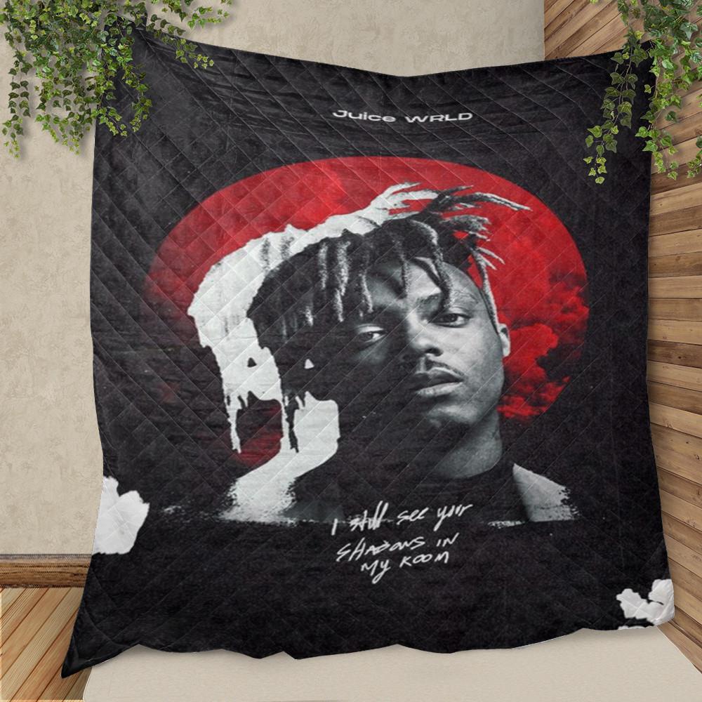 Juice Wrld Rapper 12 Fan Gift, Juice Wrld Rapper 999 Quilt Blanket ...
