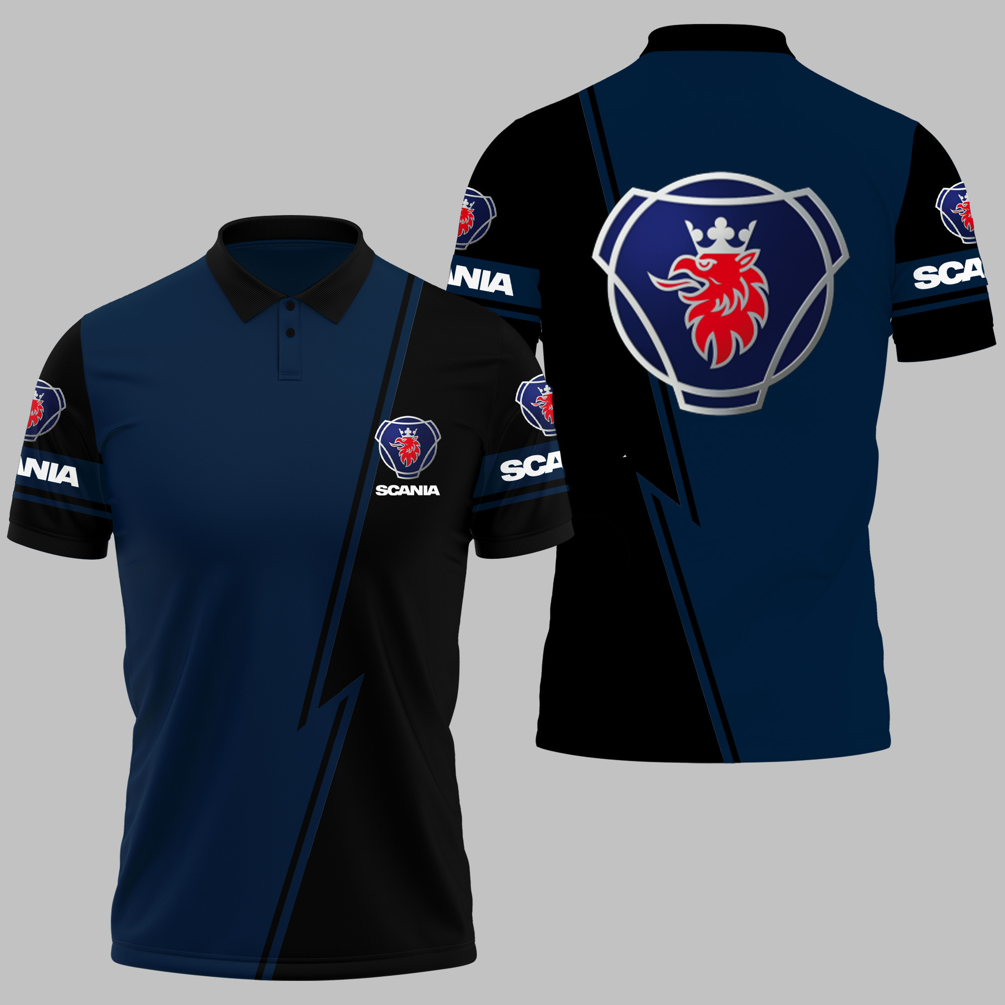 SCANIA Polo Shirt V11 - VinciPrints
